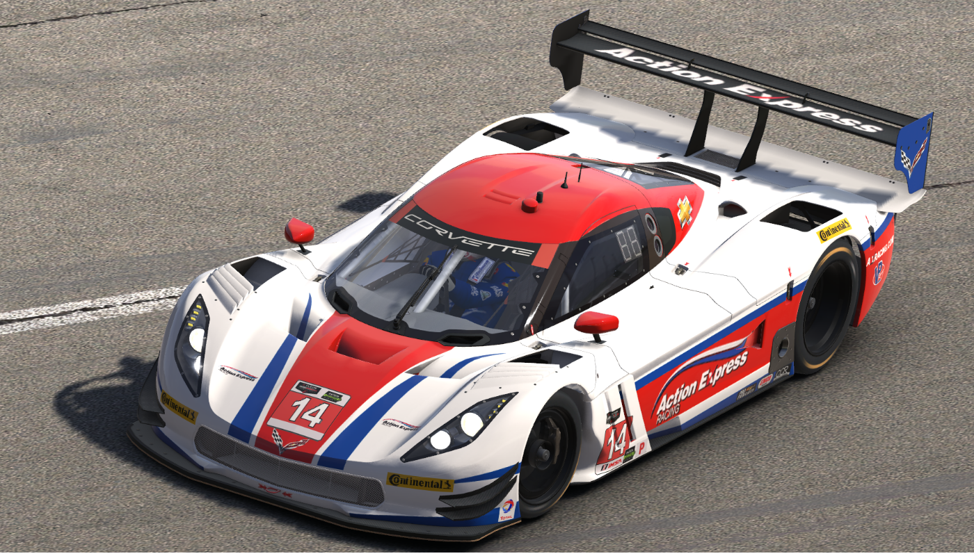 no 5 Action Express Racing C7 Prototype by Stephane Parent - Trading Paints