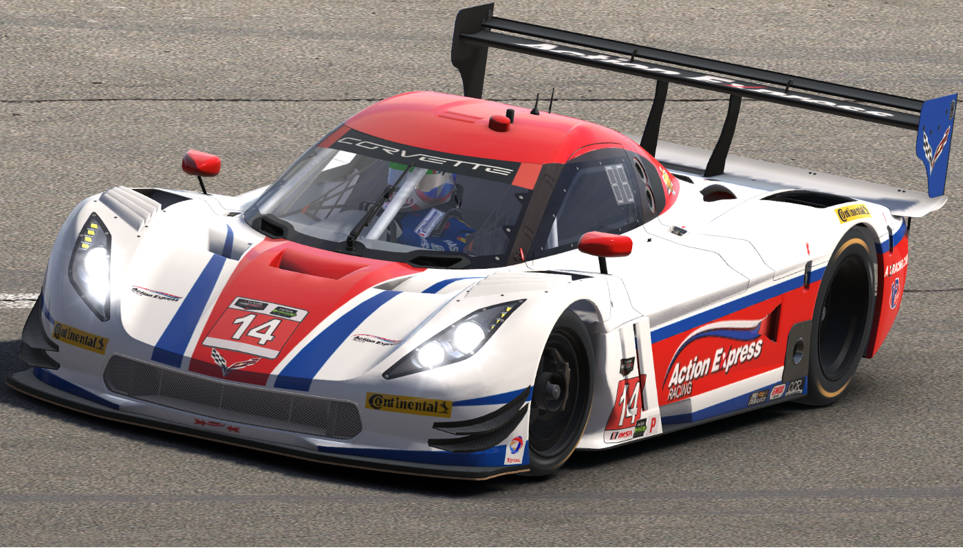 no 5 Action Express Racing C7 Prototype by Stephane Parent - Trading Paints