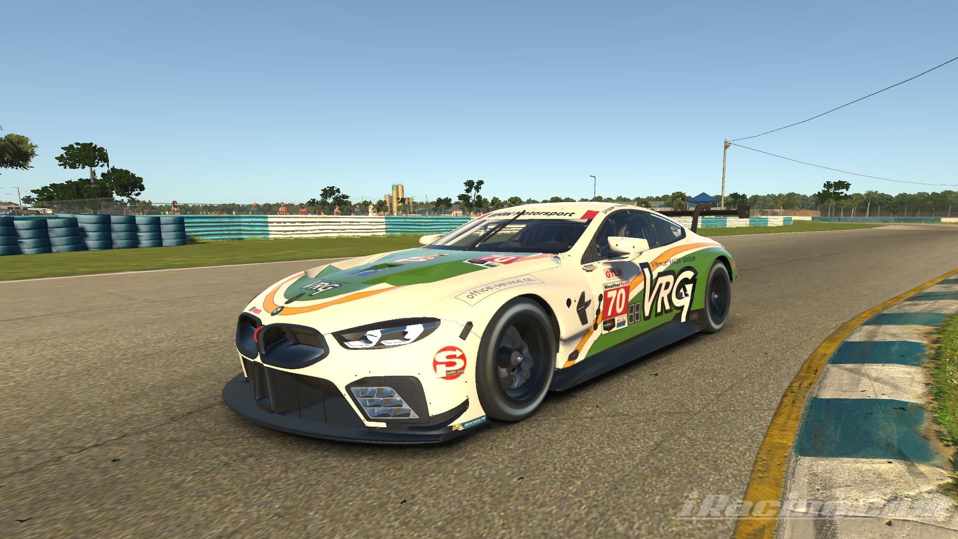 VRG Vintage Racer Group Endurance BMW M8 GTE Sebring 2021 by Steve ...