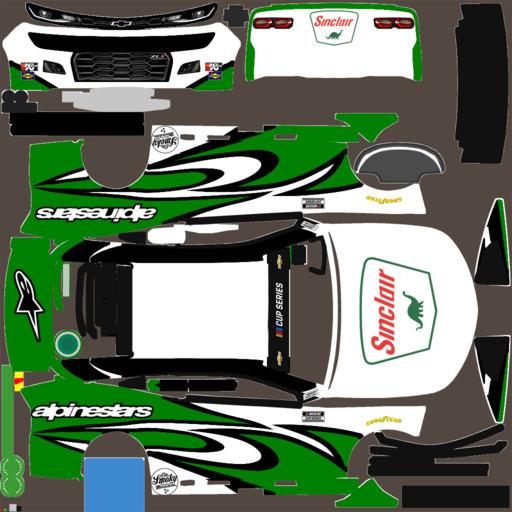 Sinclair/Alpinestars Next Gen by Greg W Baker - Trading Paints