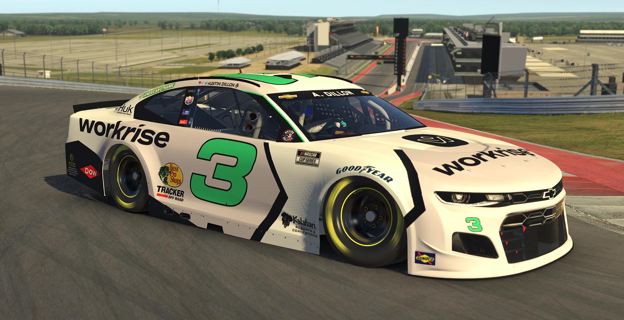 2021 #3 Austin Dillon Workrise by Brendan Langlois - Trading Paints