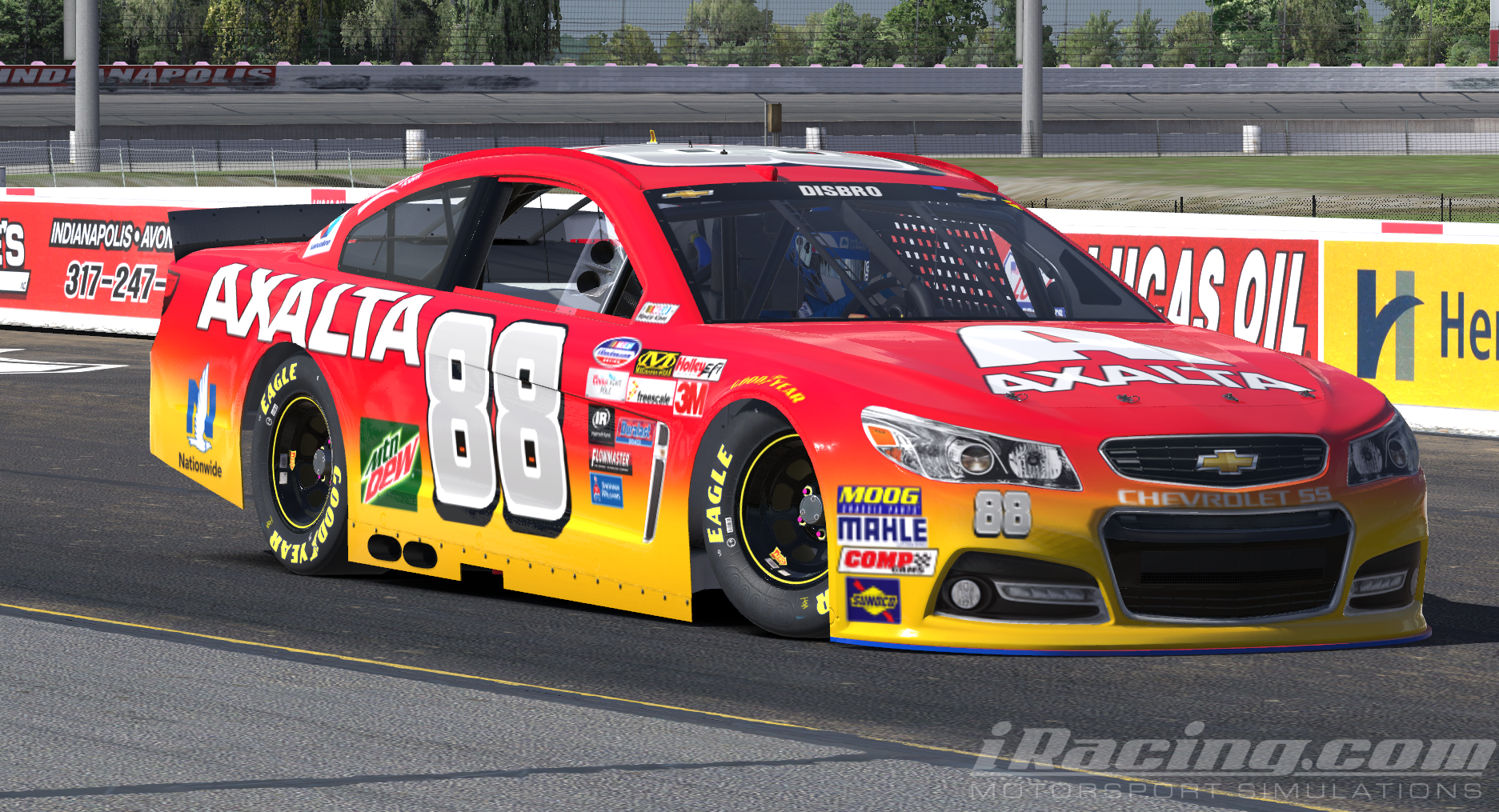 Dale Jr. Axalta 2016 by Sean Disbro2 - Trading Paints