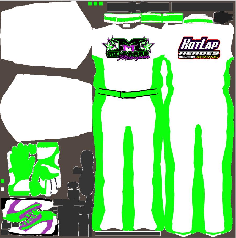 SWEDE 2 Driver Suit by Trent Henson - Trading Paints