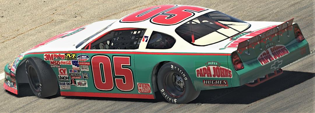PAPA JOHNs PIZZA Chevrolet Late Model by Christopher Rives - Trading Paints