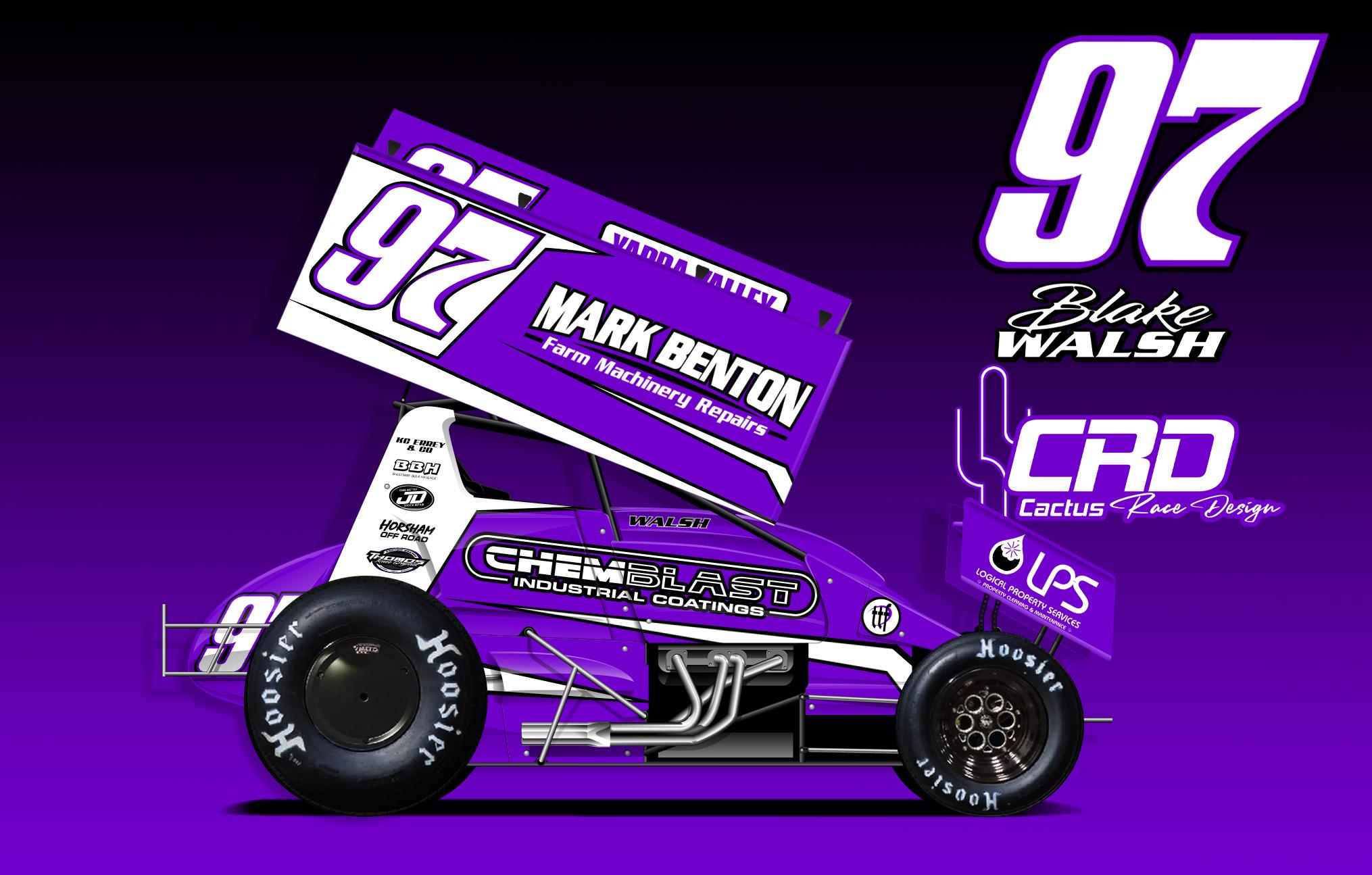 2022 Blake Walsh Concept With # by Koleton Anderson - Trading Paints