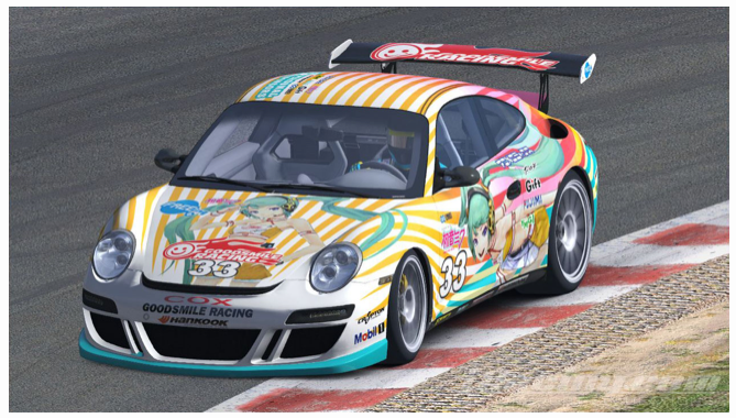 Ruf C-spec Goodsmile racing by Max La Barack - Trading Paints