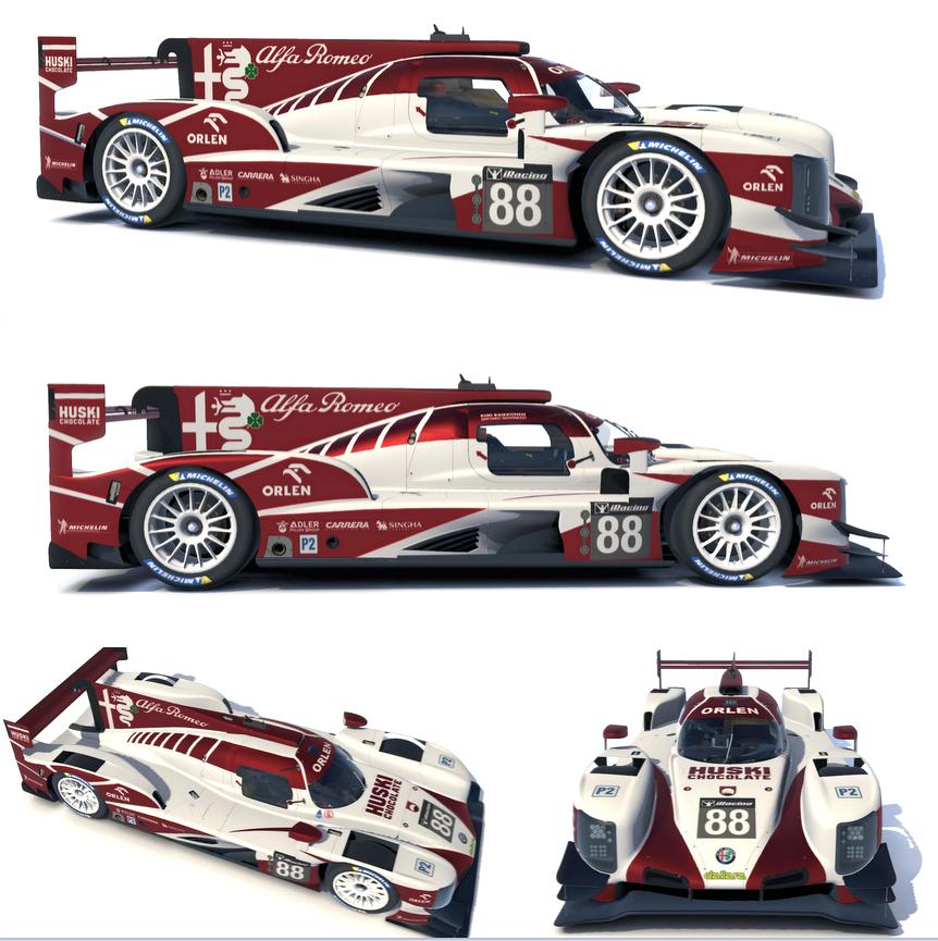 Dallara P217 LMP2 Alfa Romeo by Paul V. - Trading Paints