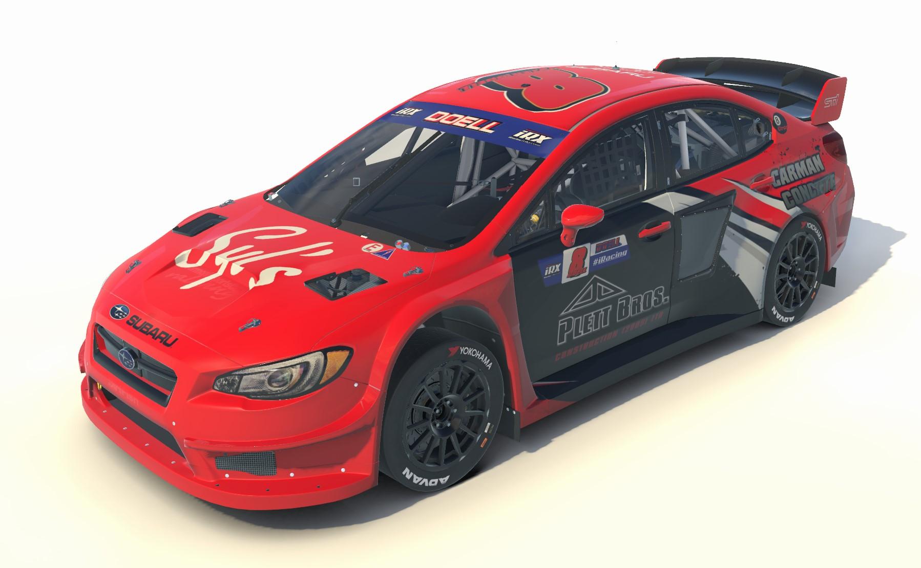 Subaru WRX STI- #8 Tyler Doell by Brenda Doell - Trading Paints