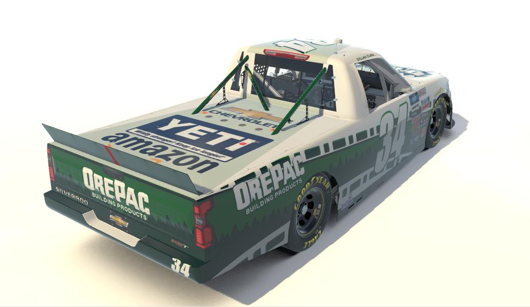 Chevrolet Silverado Truck 2019 orepac (Fantasy) - Number custom by ...