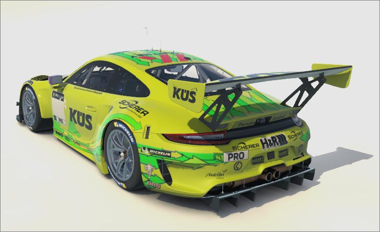 Manthey Racing Porsche Nürburgring 24h iracing number plates by Gabriel ...