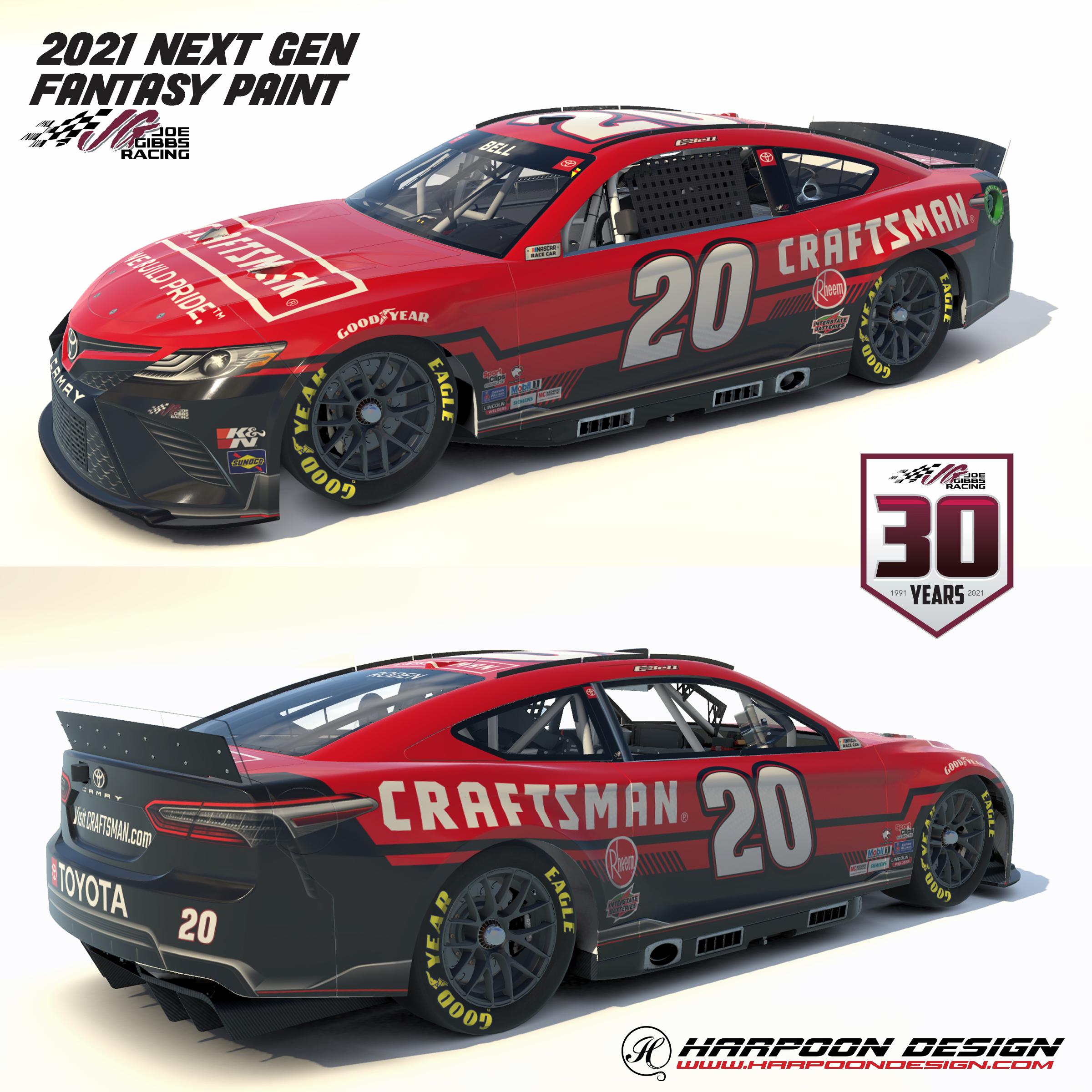 2021 Christopher Bell Craftsman Next Gen Camry by Brantley Roden ...