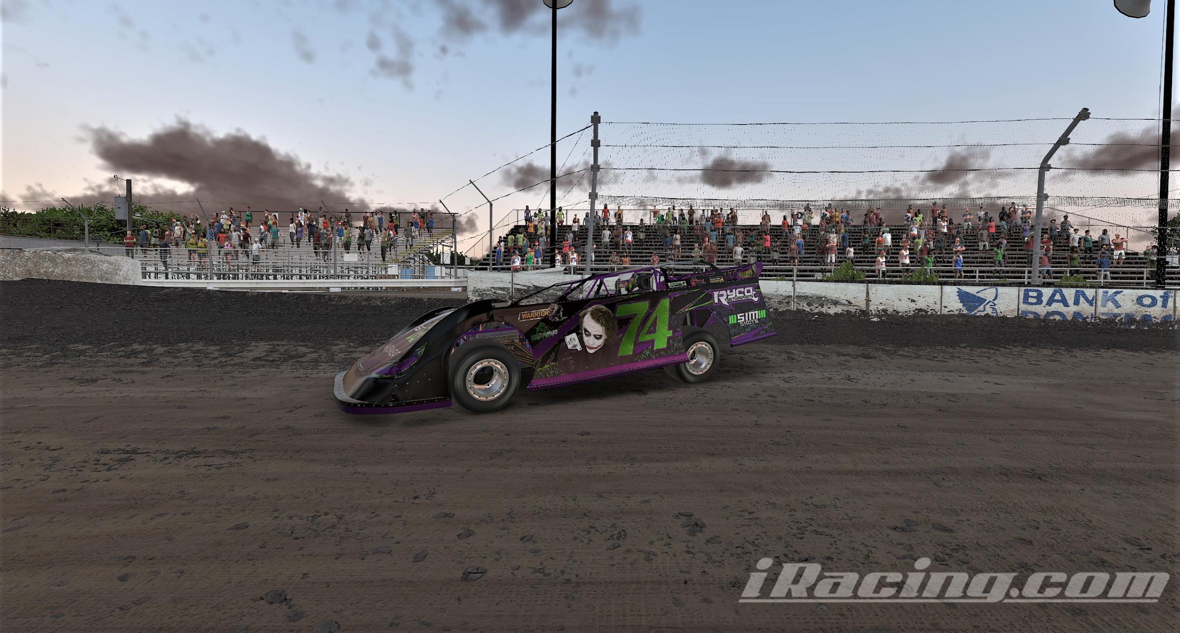 #74 Joker Dirt Late Model by Peter B. - Trading Paints