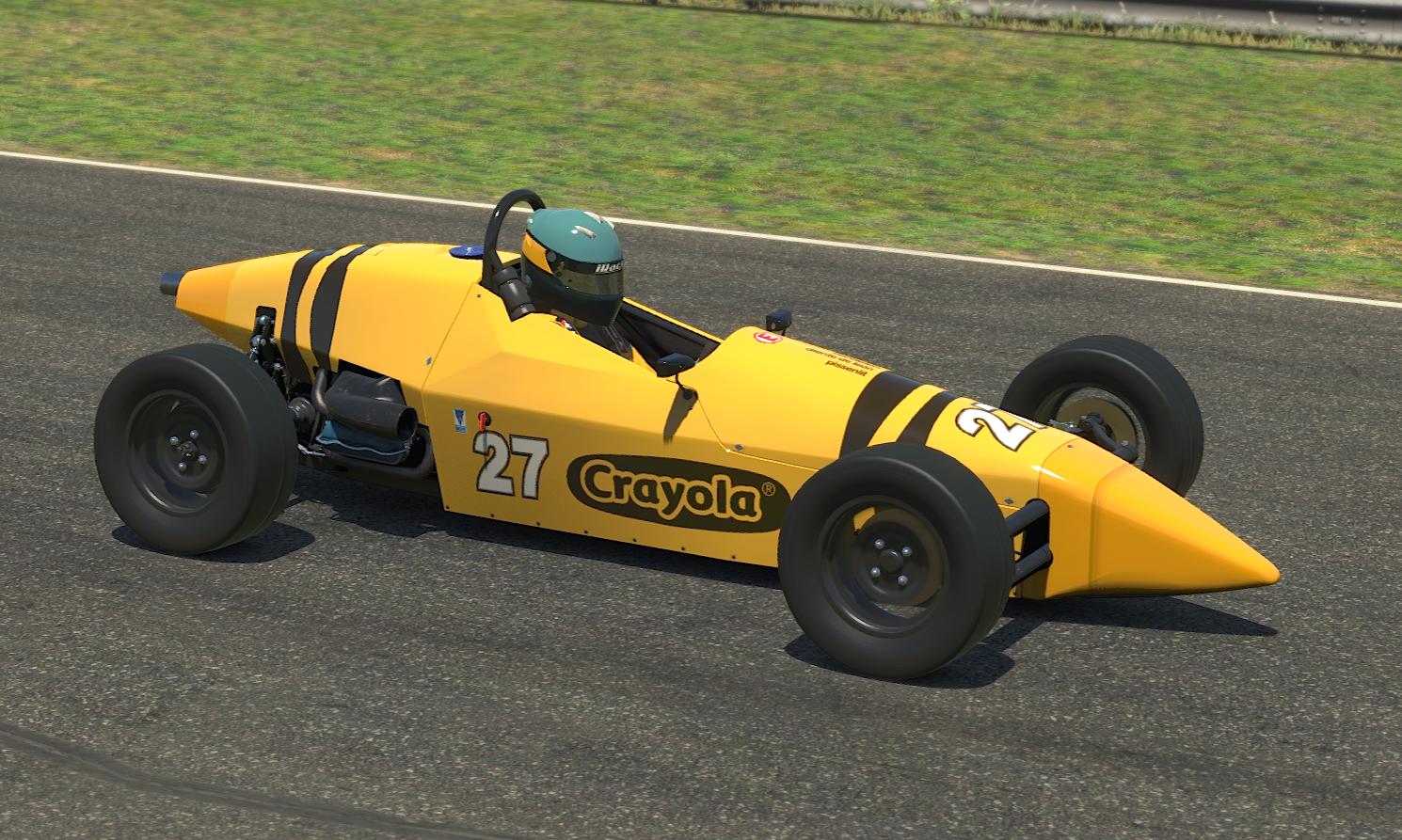 Crayola Crayon Formula Vee / Dandelion by Andy D Oakley - Trading Paints