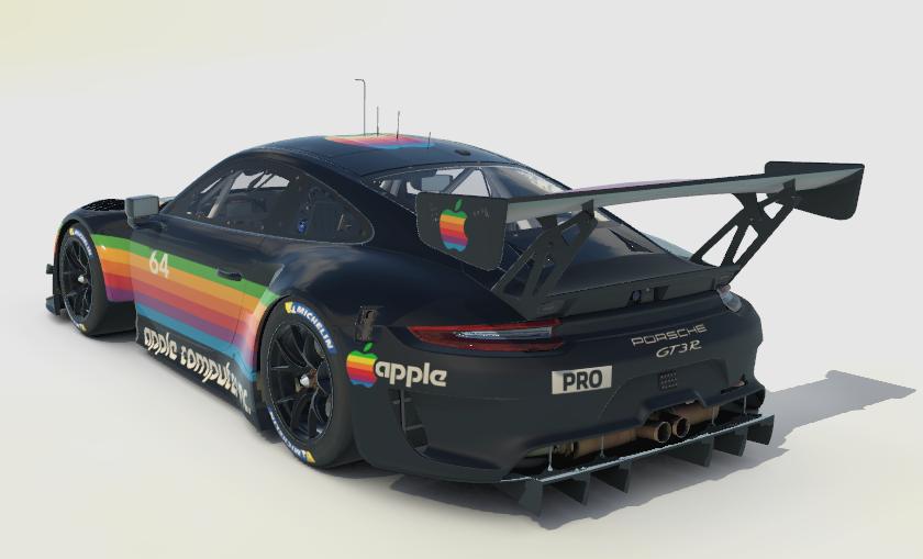 Apple Computer Inc (black) by Christopher N S. - Trading Paints