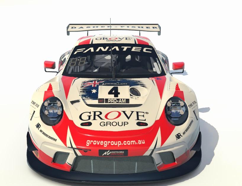 Grove Racing #4 GTWCAU 2021 by Stephen Phillips3 - Trading Paints