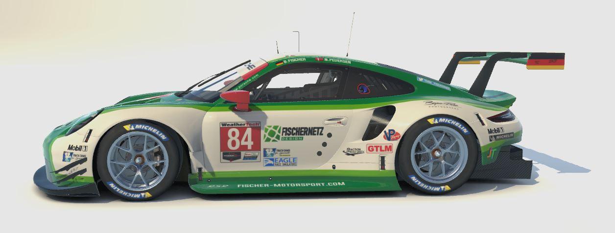 2021 iRacing 6 Hours of the Glen - Fischer Motorsport #84 Porsche RSR ...