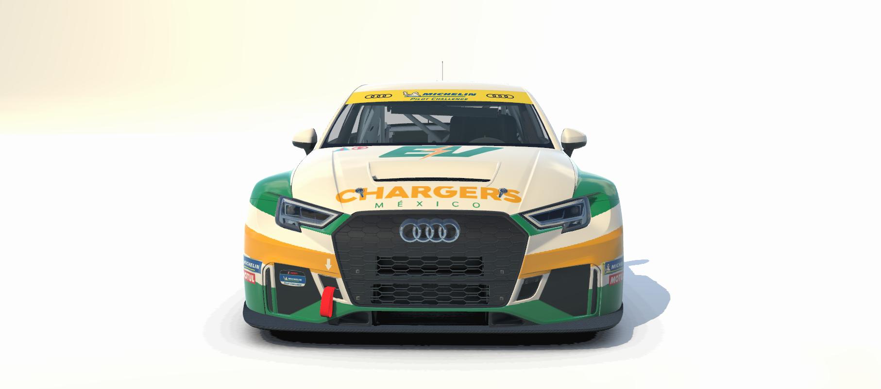 Audi RS3 LMS EV CHARGERS MEXICO by Bryan Valverde2 - Trading Paints