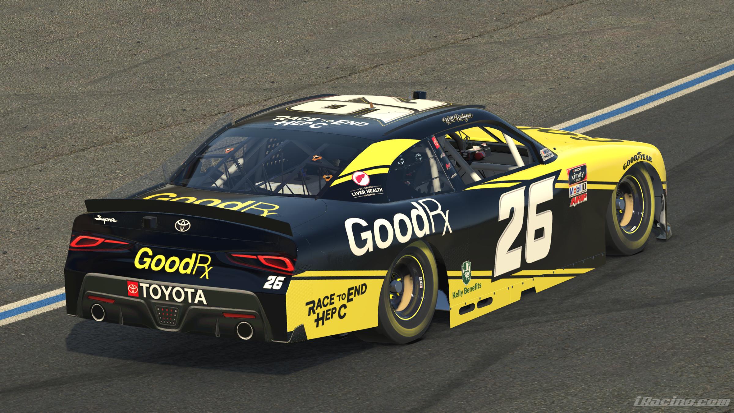 Official 2021 Will Rodgers GoodRx by Ryan Pistana - Trading Paints