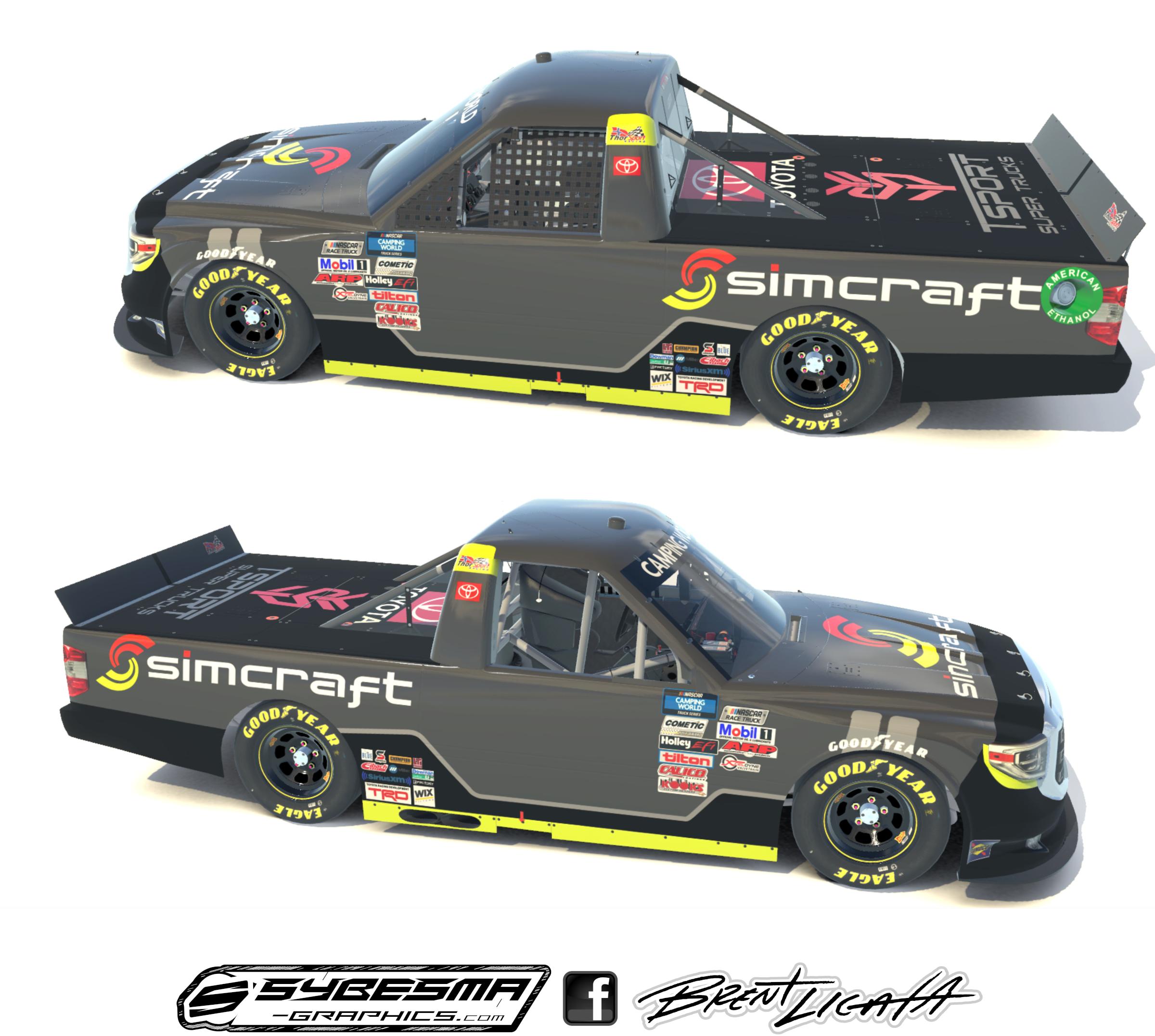 NCWTS simcraft TY Majeski Thorsport Racing 2021 by Brent Licata2 - Trading Paints