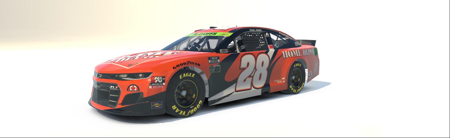 Paul Emms - Home Depot - CASCAR by Stephen Black - Trading Paints