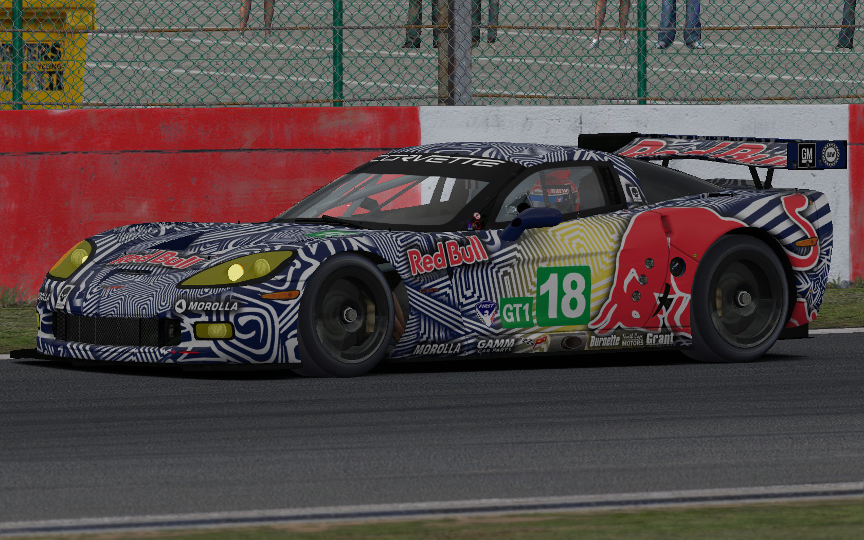 redbull camo C6R colored by Mertol Shahin - Trading Paints