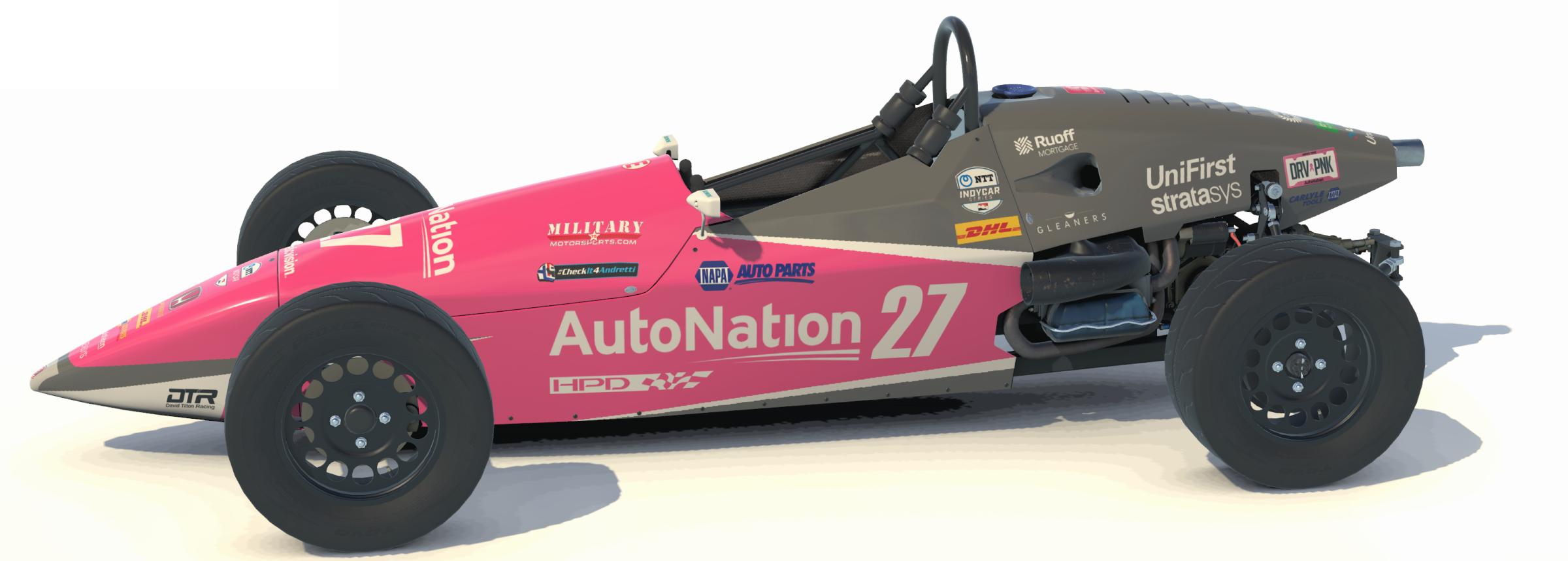 27 Alexander Rossi AutoNation Formula Vee (custom number) by Patrick ...