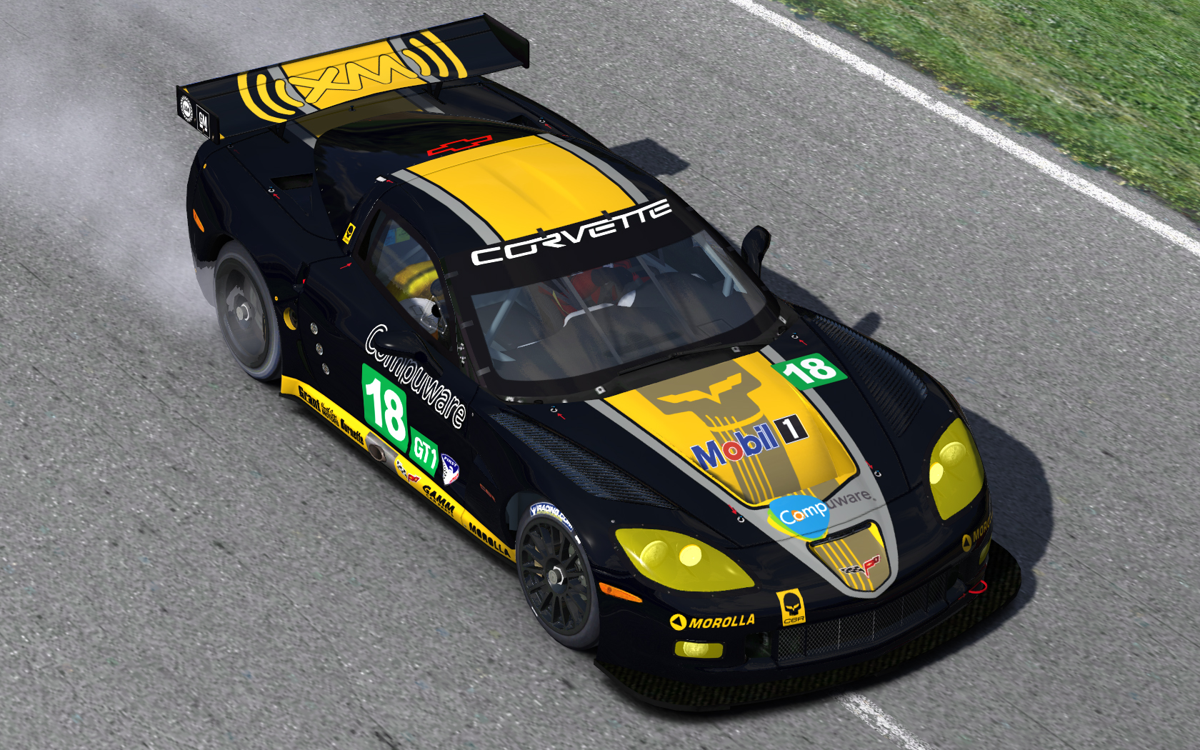 Compuware C6r black by Mertol Shahin - Trading Paints