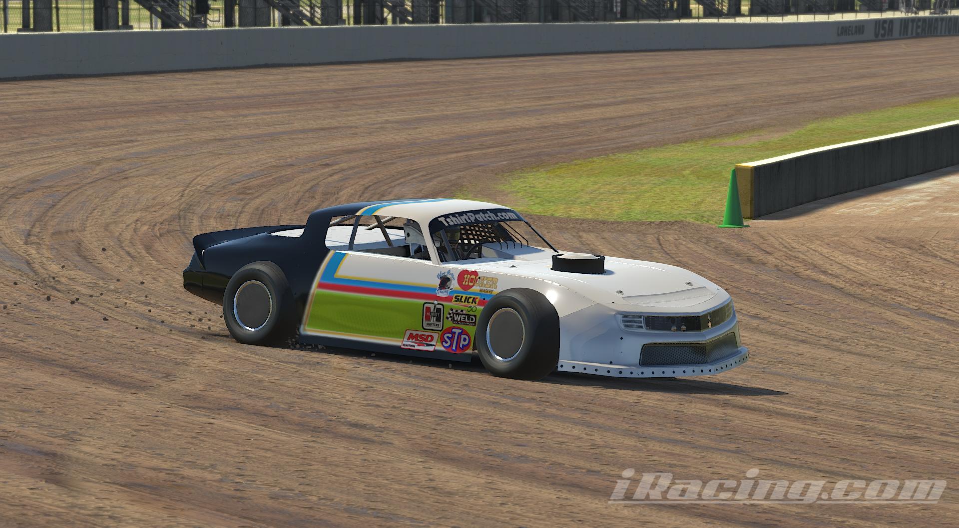 Showtime for sim-stamped numbers w/spec map by Bryan E. - Trading Paints