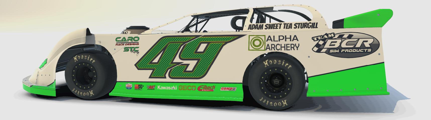 ADAM Sweet Tea STURGILL BCR Sponsored ride by Richard C. - Trading Paints