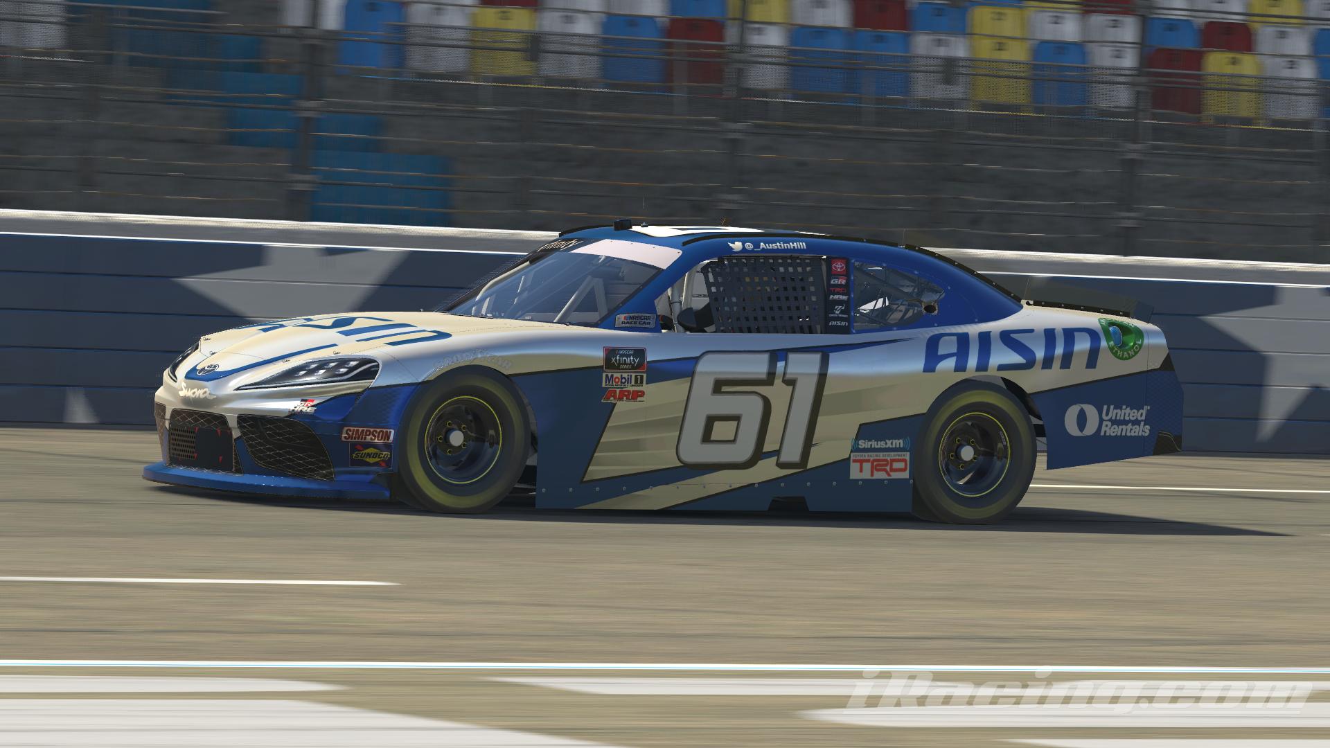 Austin Hill - 2021 AISIN Toyota Supra - W/Number by Ryan Kendrick ...