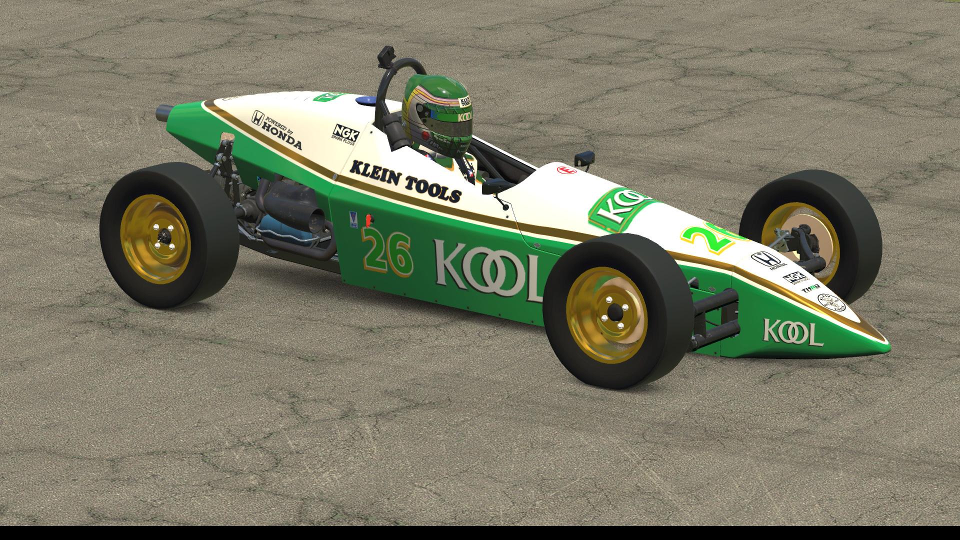 Formula Vee Green kool Team 1999 Replica by Marco Berré - Trading Paints