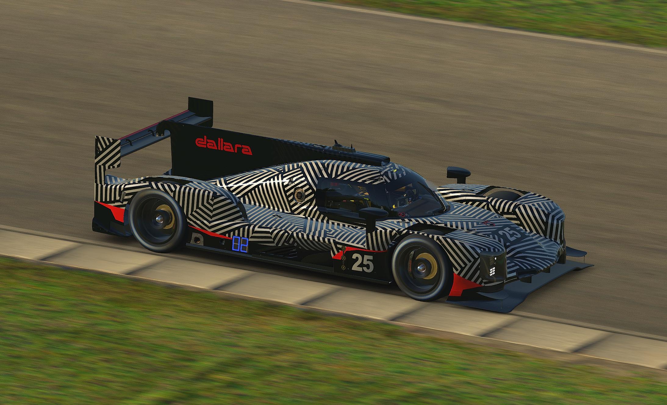 Dazzle - Dallara P217 LMP2 by James Gurney - Trading Paints