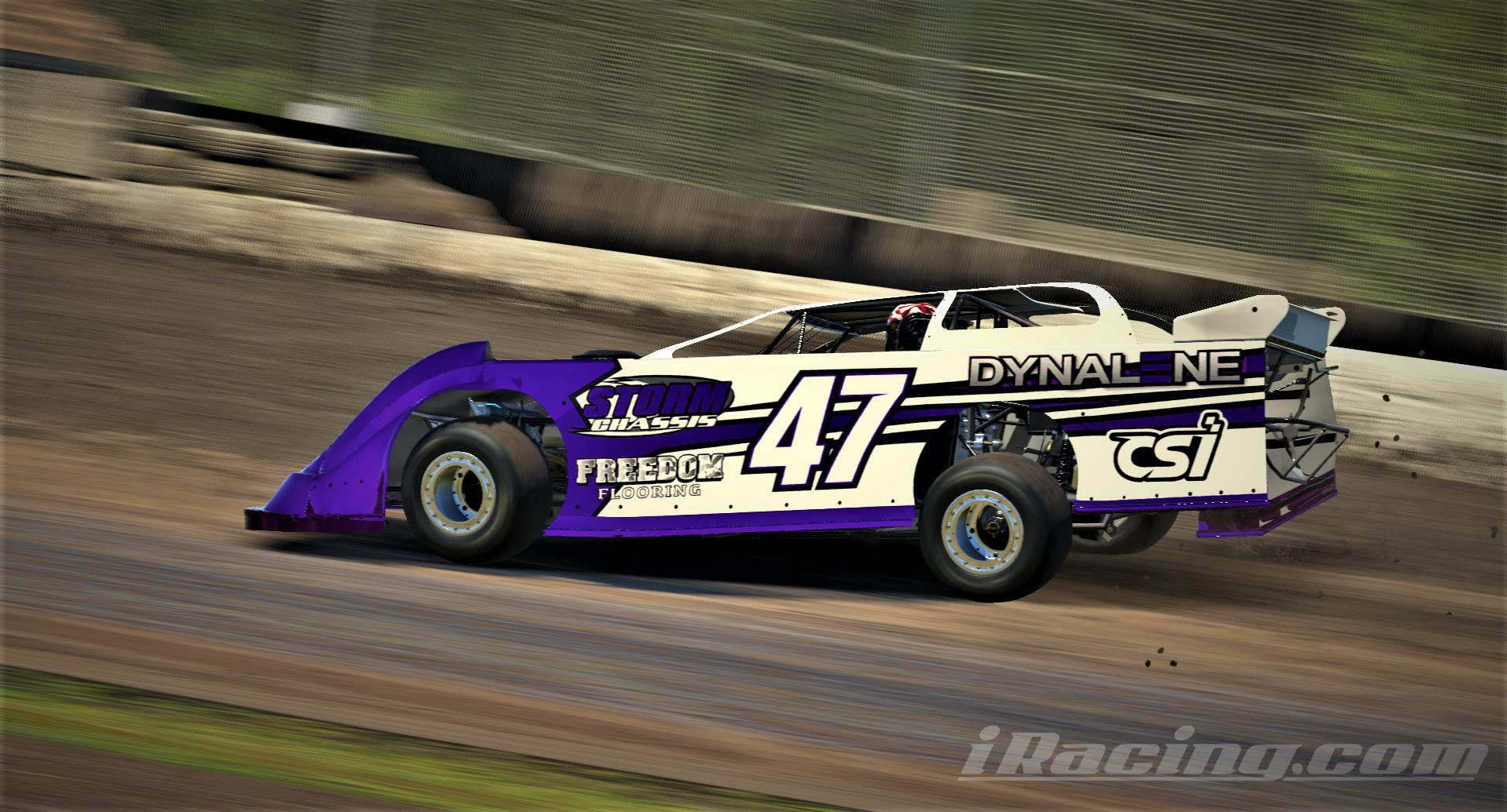 Hunter Wises Late Model by Caleb Shietze - Trading Paints