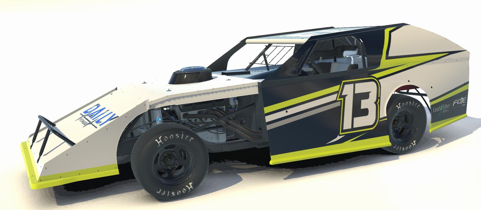 Quentin Haley Dirt UMP Modified (Sim Stamped Number) by Jay Mulder ...