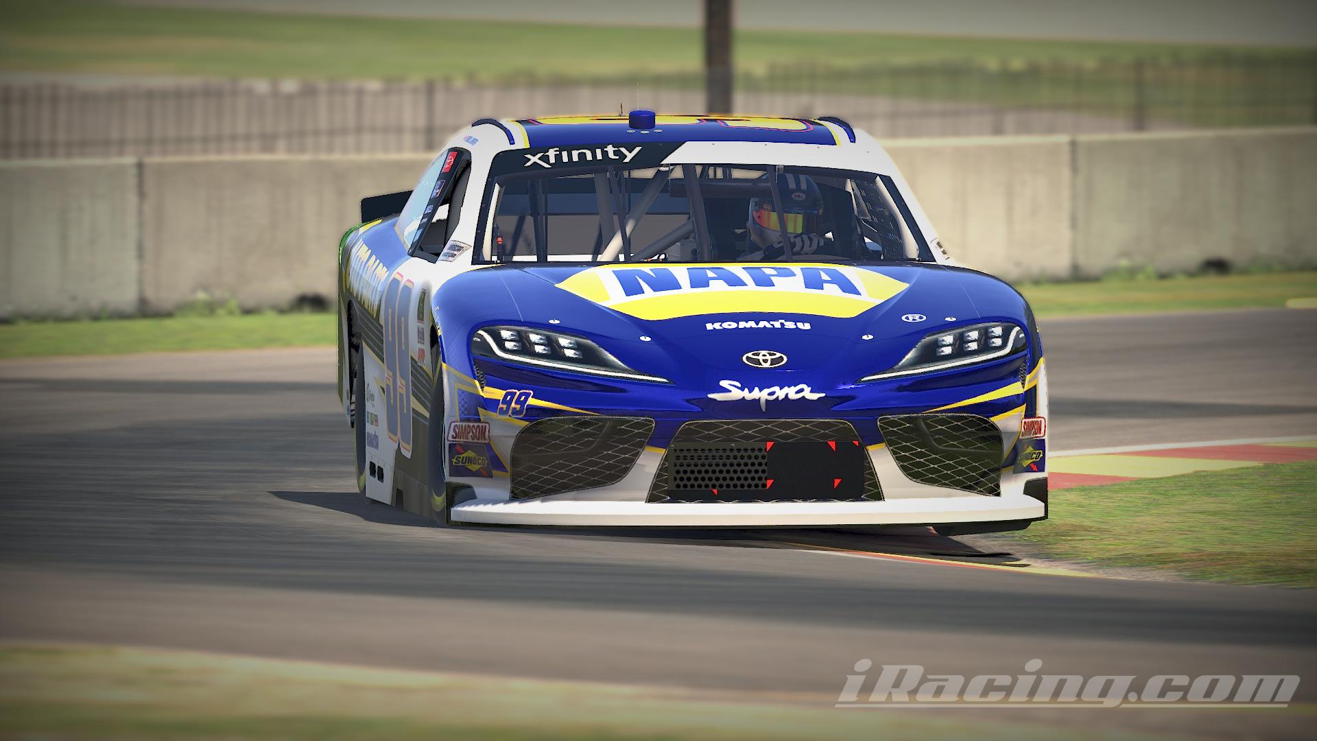 Napa Xfinity Supra by Justin Teel - Trading Paints