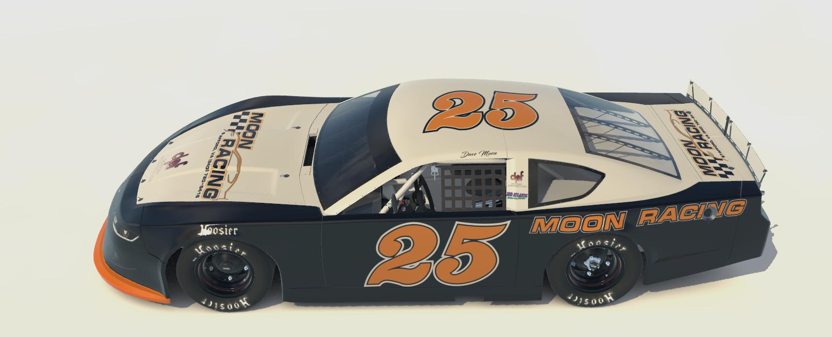 Dave Moon #25 Super Late Model by David Polenz - Trading Paints