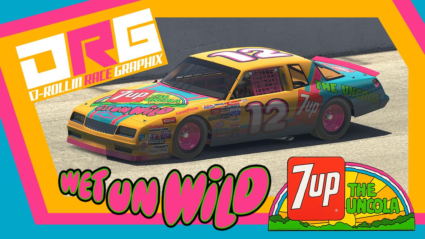 7UP THE UNCOLA - 1987 #12 by Derek Caster - Trading Paints