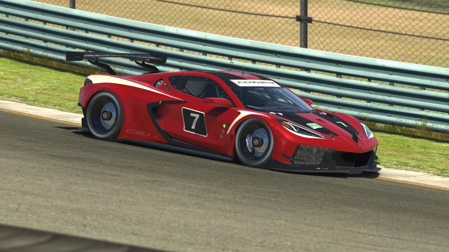 Corvette C8.R GTE - Red Metallic by Sean Dube - Trading Paints