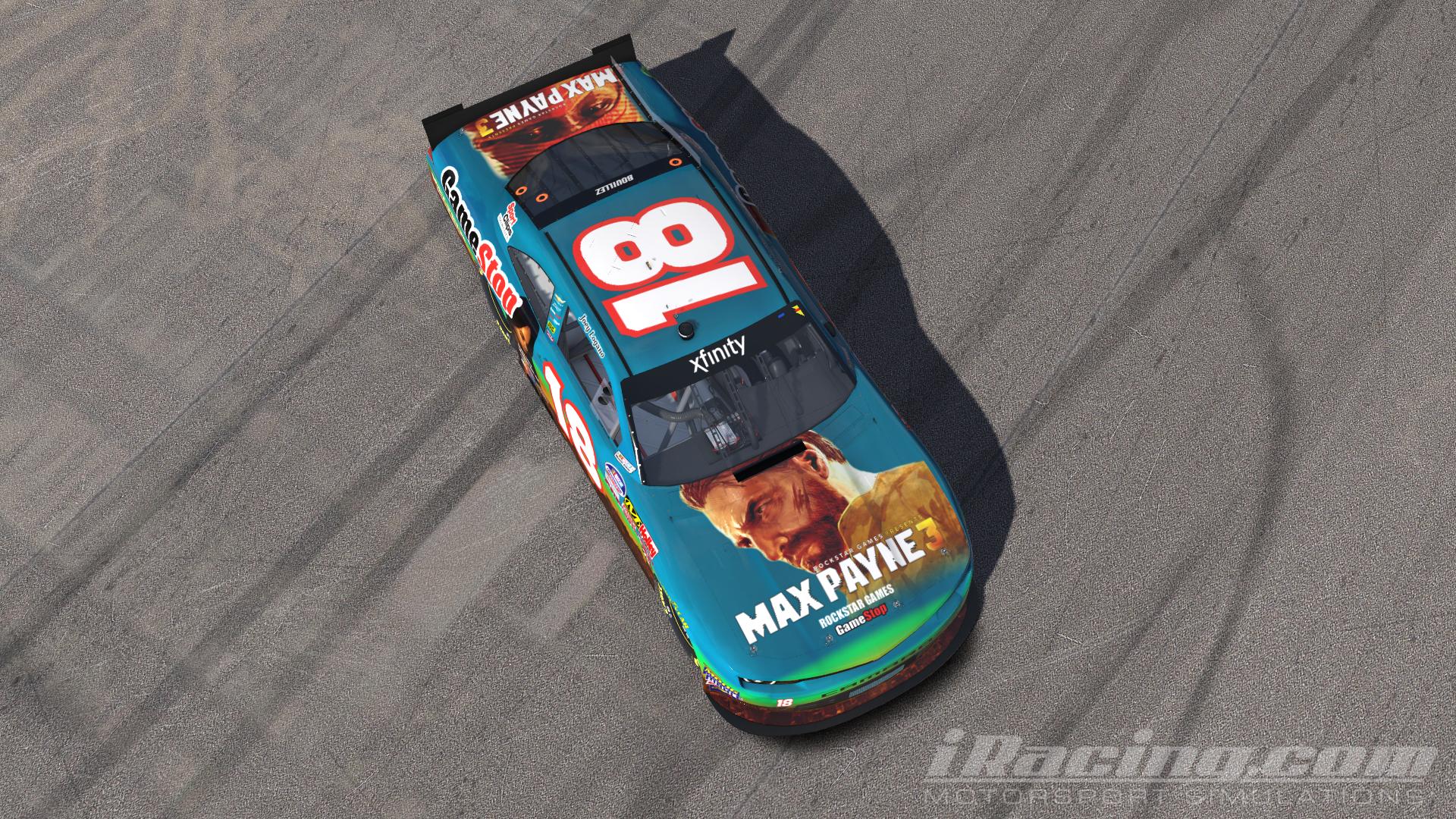 Nascar Xfinity Joey Logano #18 Max Payne 3 - Gamestop by Jordan ...