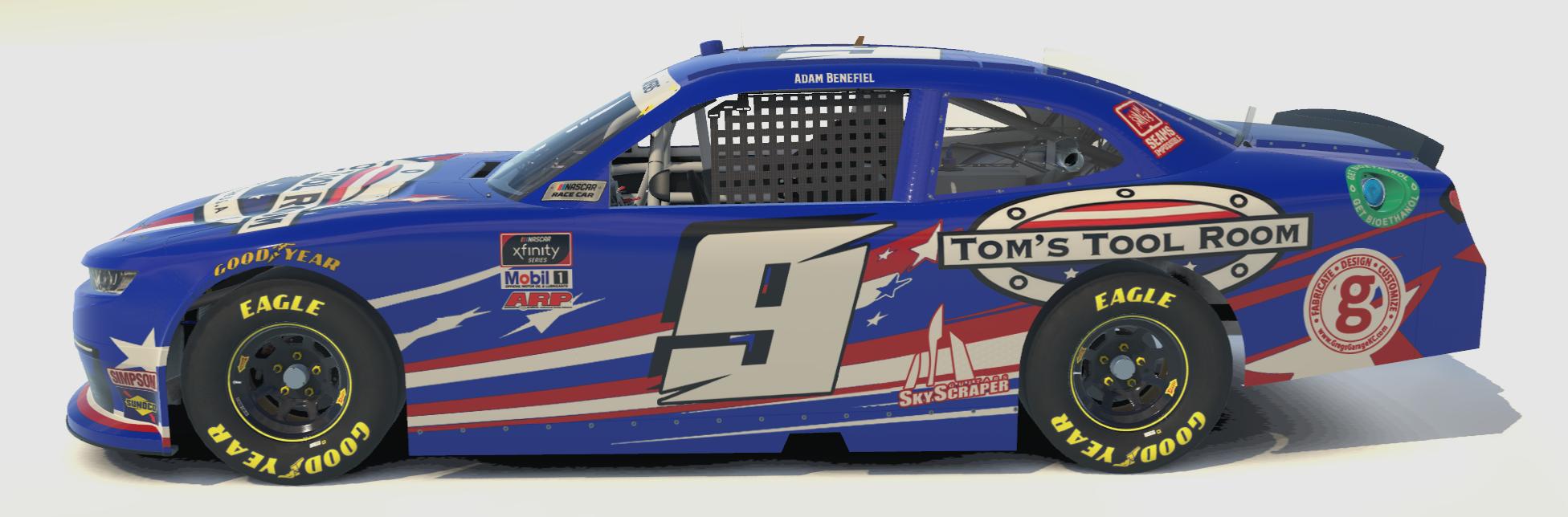 Adam Benefiel Stars Xfinity Camaro by Steven Ayers Jr - Trading Paints