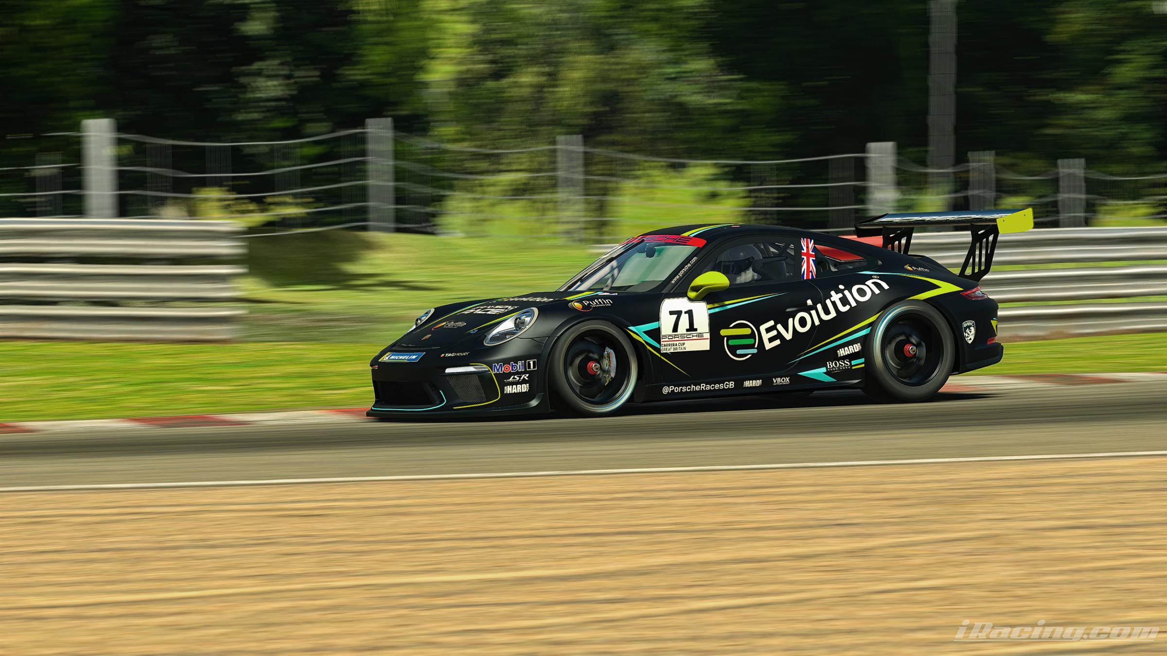 Josh Stanton - Team Hard - Porsche Cup GB by Stephen Haley - Trading Paints