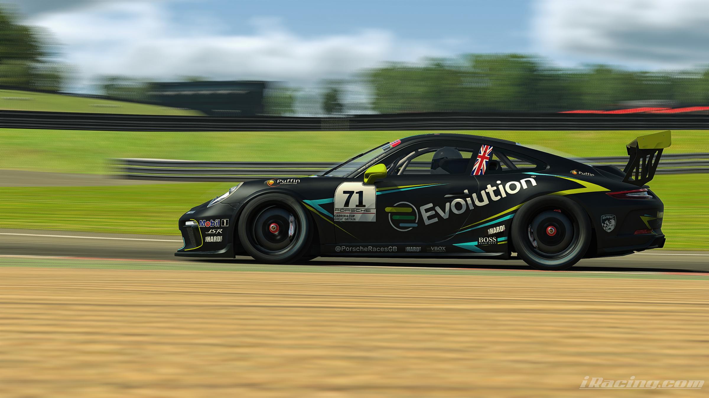 Josh Stanton - Team Hard - Porsche Cup GB by Stephen Haley - Trading Paints