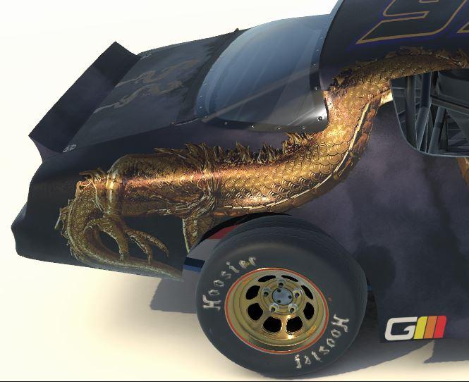 Gold Dragon Gabir Motors by Scott Lear - Trading Paints