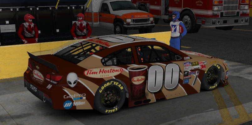 Tim Hortons -tiger stripe by Tom M. - Trading Paints
