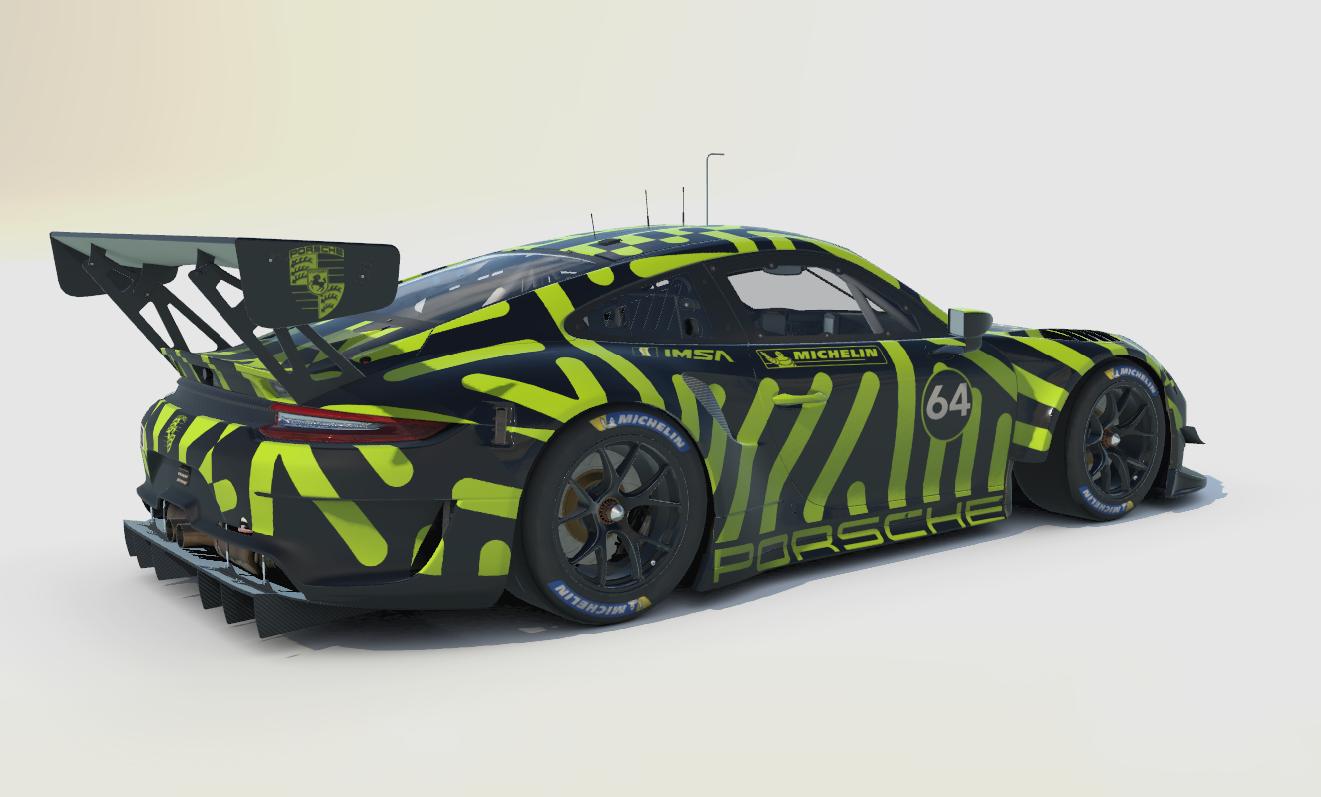 Porsche Fluro Yellow by Christopher N S. - Trading Paints