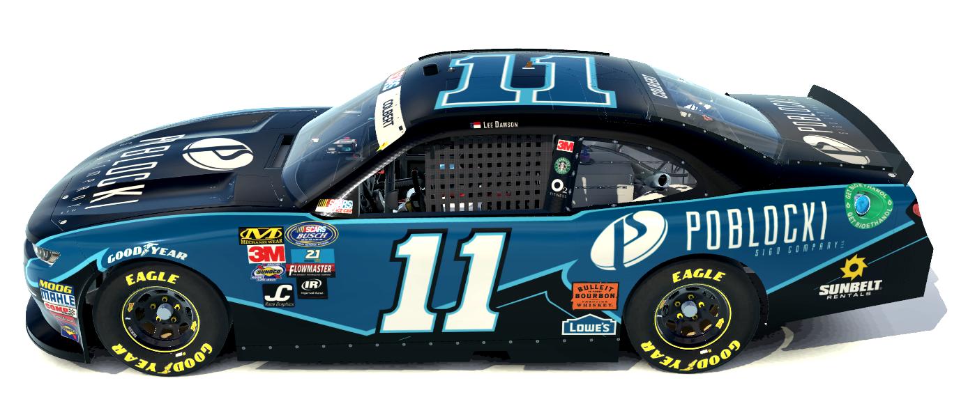 Lee Dawson 2021 Poblocki Signs Camaro (No Number) by Jonah Colbert ...