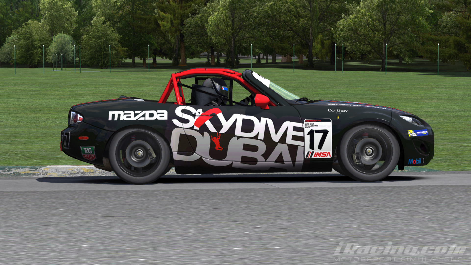 Skydive Dubai / Falcon Racing by Justin S Davis - Trading Paints