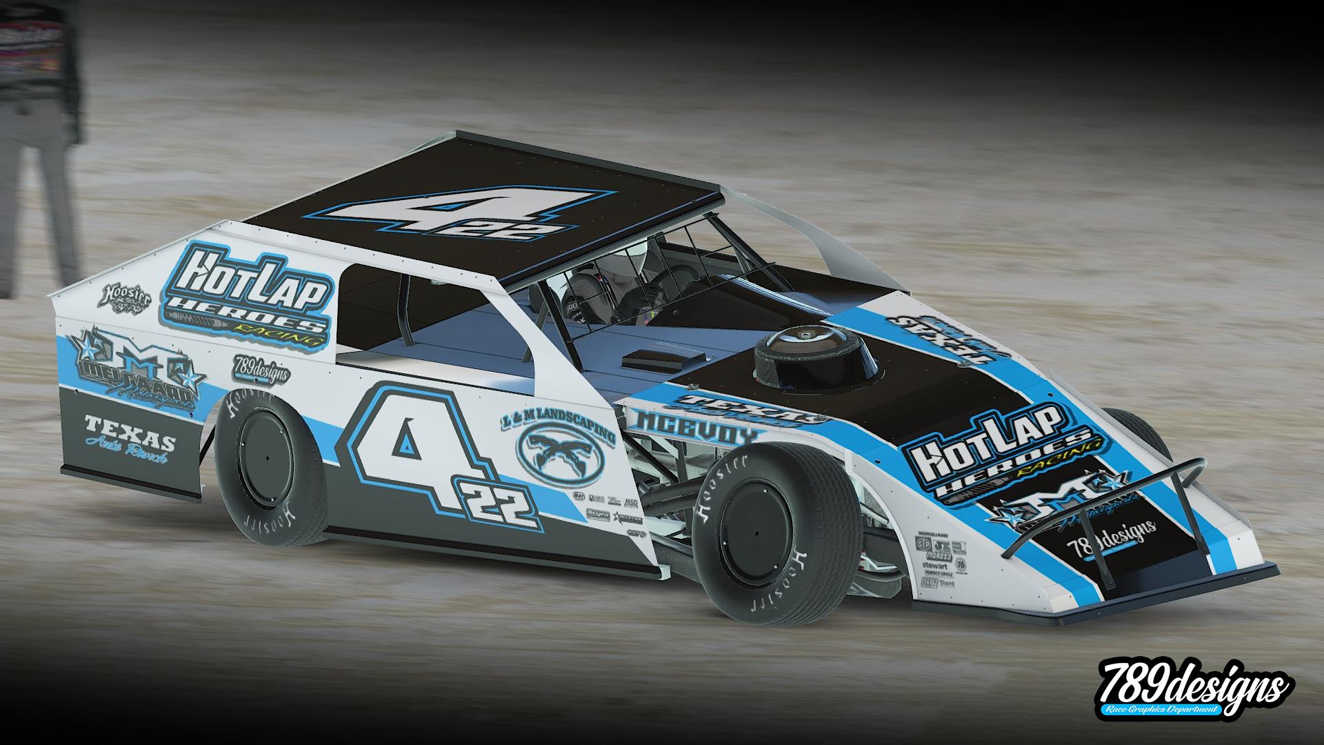 Jordan McEvoy UMP Modified by Garrett Marshall - Trading Paints