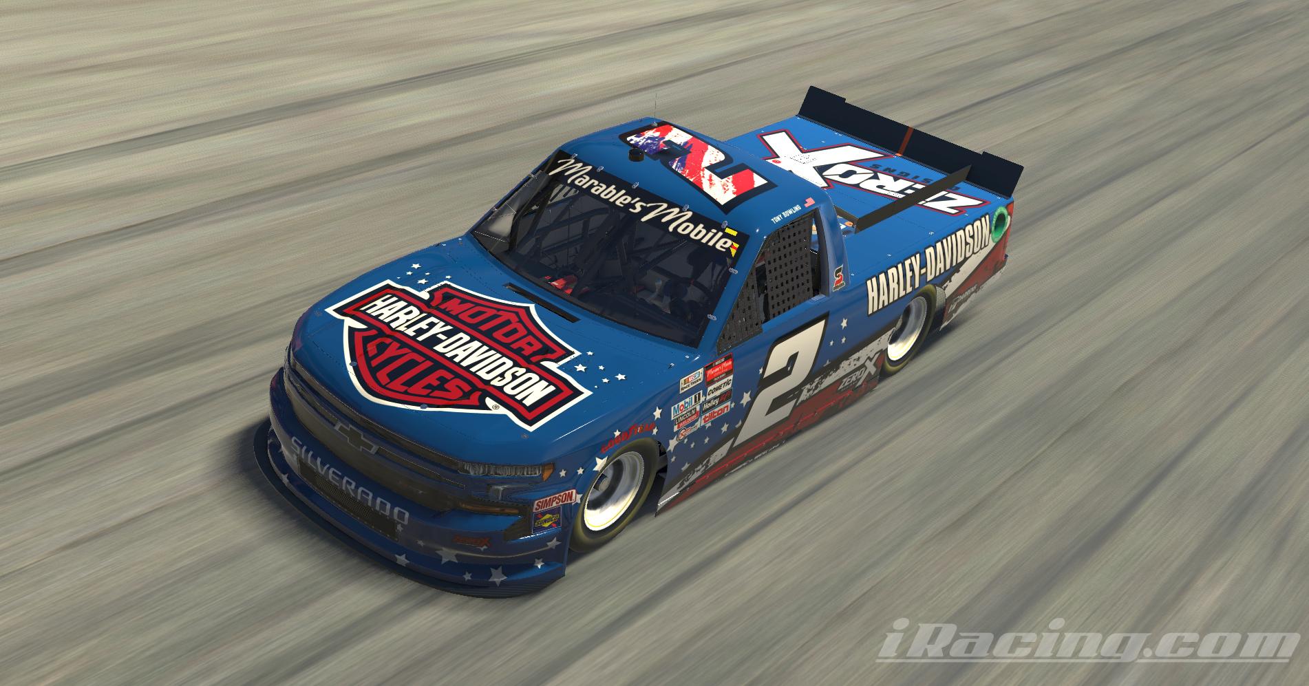 Patriotic Harley Davidson Chevy Silverado #2 SRL by Justin Lumpkin ...