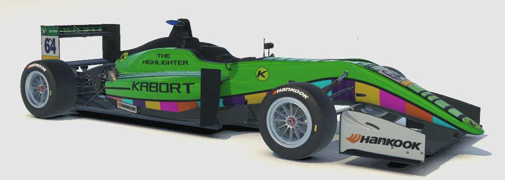KABORT Dallara F3 by Adam J Pearce - Trading Paints